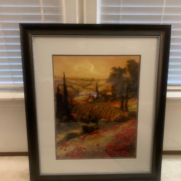 Art | Beautiful Luxe Scenery Picture With The Frame 31x41 In Non Used ...